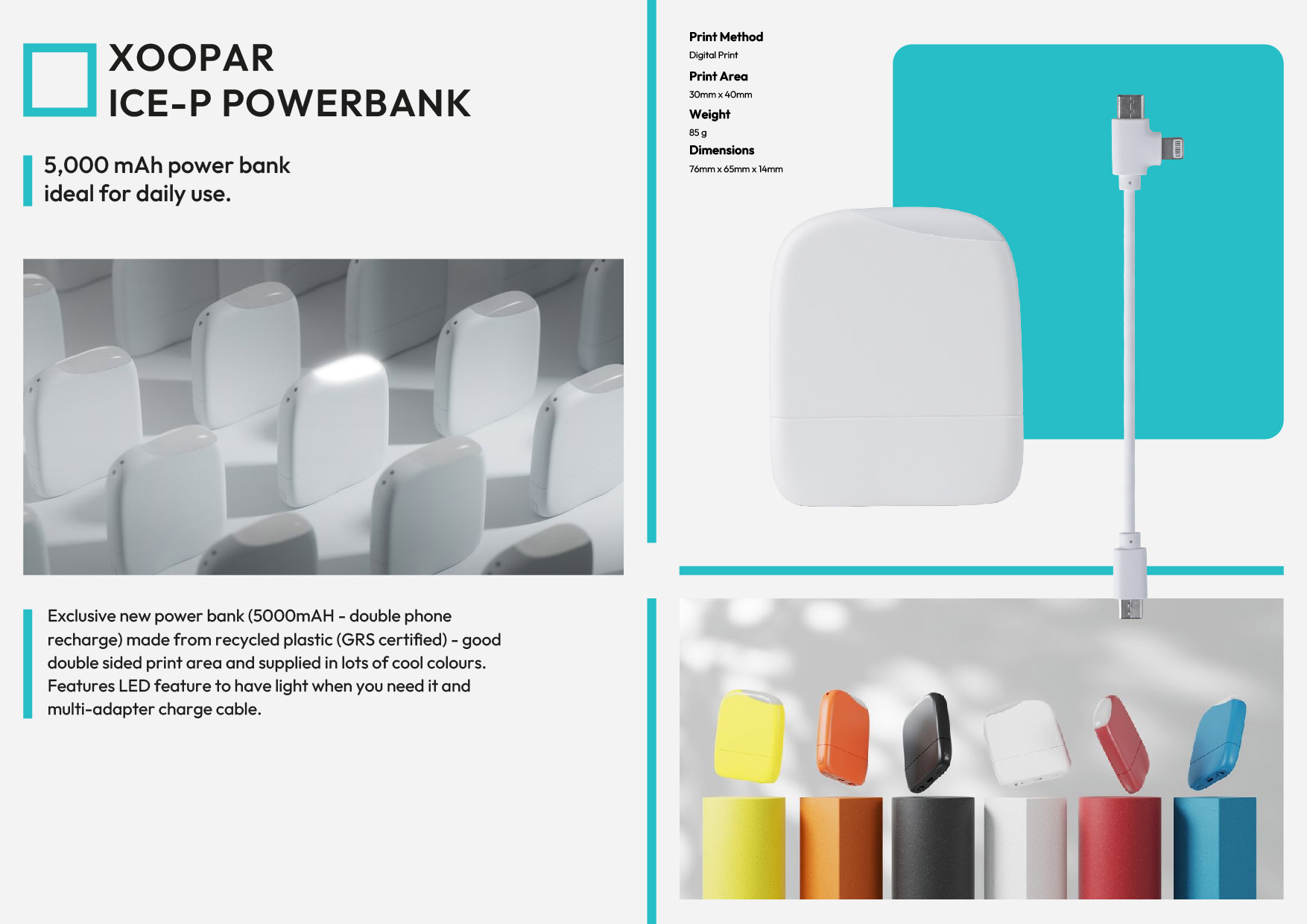 4014 | XOOPAR ICE-P POWER BANK | DTI