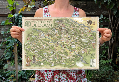 Fighting Fantasy - The Forest of Doom | qatlasmap.com