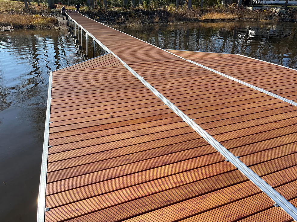 Aluminum Docks Kingston | Dock'Rite Boat Lifts Ltd