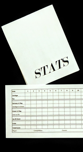 STAT Sheets - 10 Pack | Go To Caddie