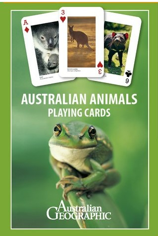 Australian Geographic Australian animals playing cards | natureforyou