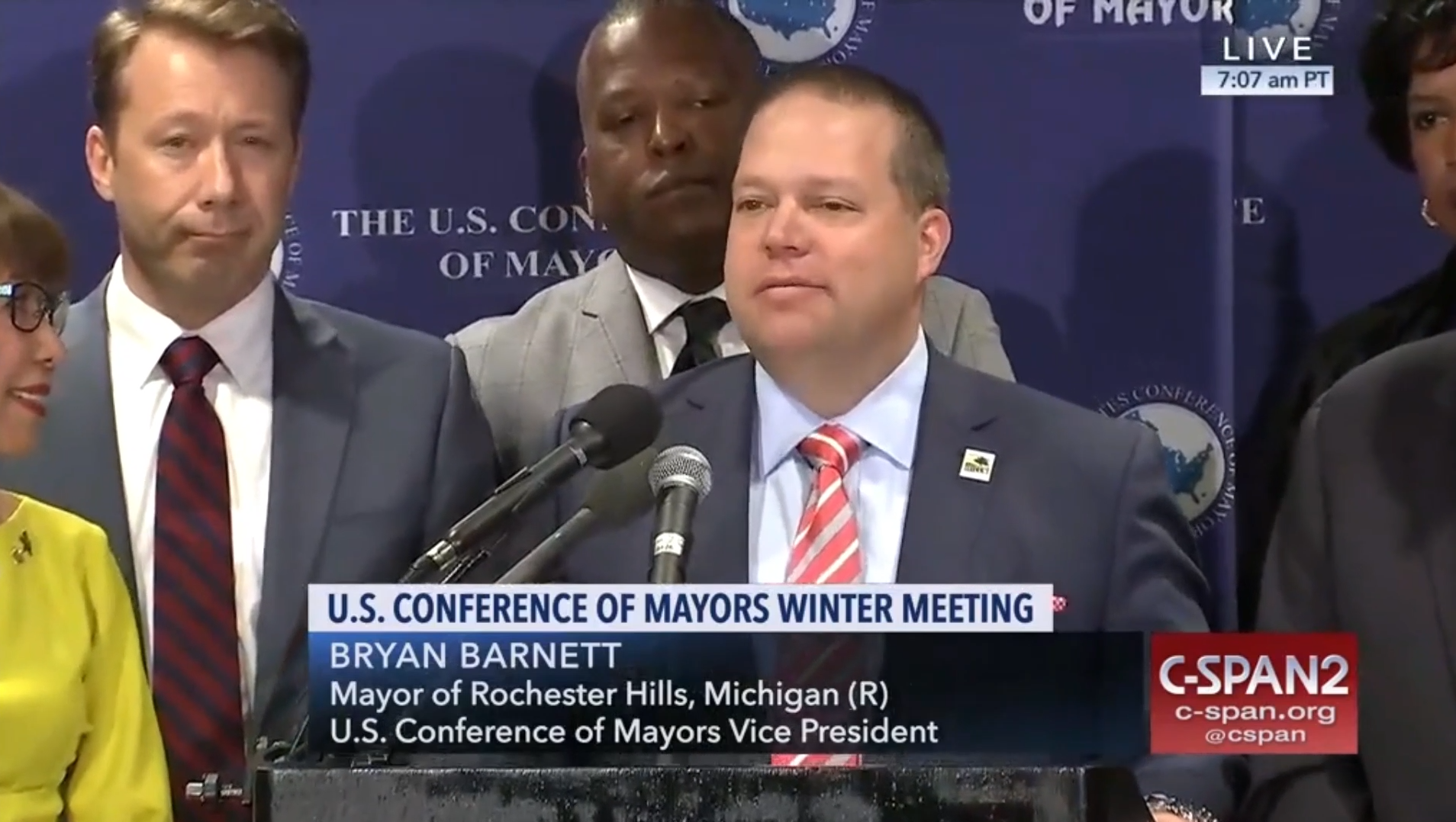 Write-In Bryan K. Barnett for Mayor of Rochester Hills