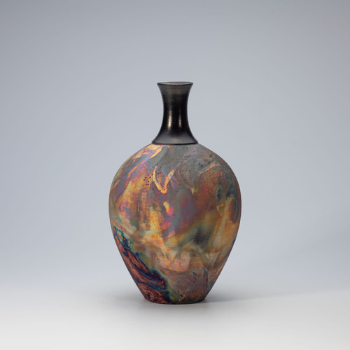 Copper Wash bottle | Abi Higgins Ceramics