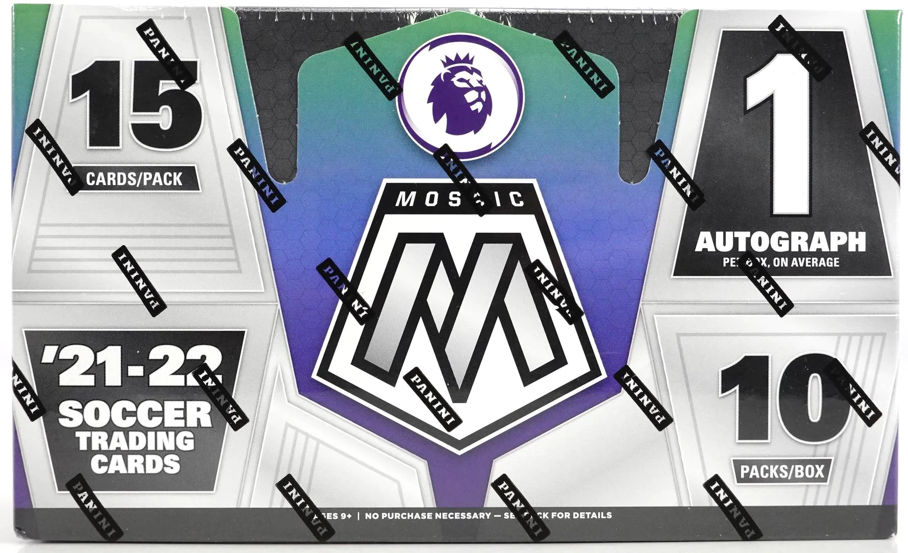 2021/22 Panini Mosaic Premier League EPL Soccer Hobby Box | Showtime Cards
