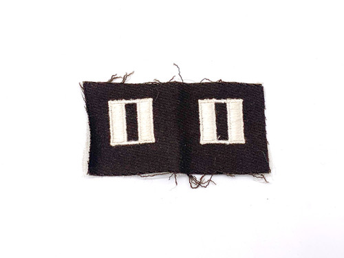 US Army Captain Rank, Cloth, WWII | Foxhole Militaria