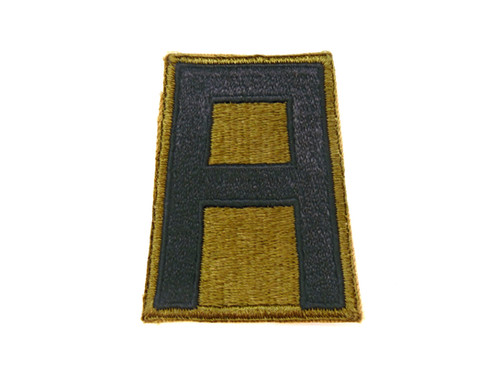 Original U.S. First Army Insignia, WWII | Foxhole Militaria