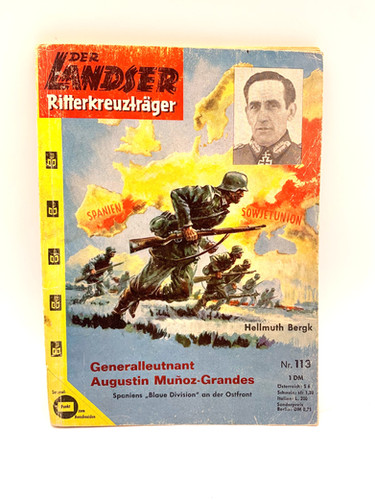 German Paperback, "Der Landser", 1960s | Foxhole Militaria