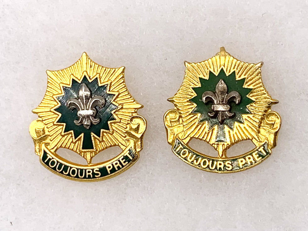 US Army 2nd Cavalry Regiment DUI Crests, Cold War | Foxhole Militaria