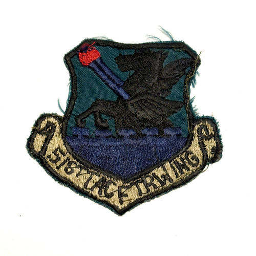 U.S. Air Force 51st Tactical Fighter Wing Patch, Cold War/ Vietnam Era ...