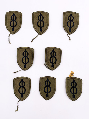 Lot of Eight US Army 8th Infantry Division Patches, Vietnam/ Cold War ...