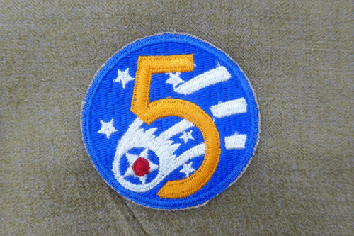 U.S. Fifth Air Force Patch, WWII | Foxhole Militaria