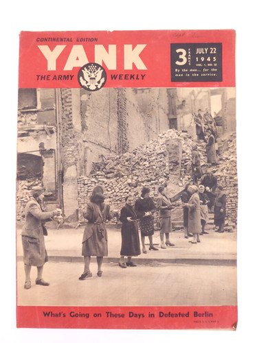 YANK Magazine, July 22, 1945, Continental Edition, WWII | Foxhole Militaria