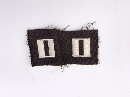 US Army Captain Rank, Cloth, WWII | Foxhole Militaria