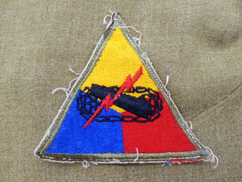 Original U.S. Army Armor Patch, WWII | Foxhole Militaria