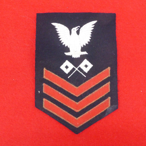 USN Signalman 1st Class Rating, Wool, WWII | Foxhole Militaria