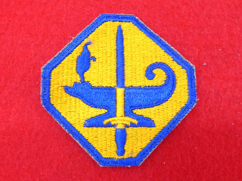 Original WWII Army Specialized Training Program patch | Foxhole Militaria