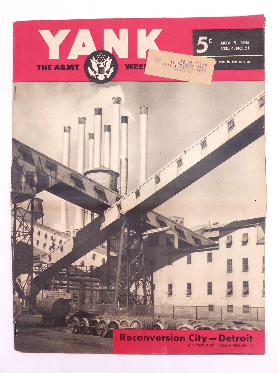 YANK Magazine, November 9, 1945, WWII | Foxhole Militaria