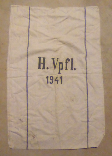 Original WWII German Army Rations Sack | Foxhole Militaria