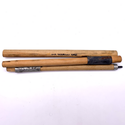 US Army Folding Tent Poles, WWII | Foxhole Militaria