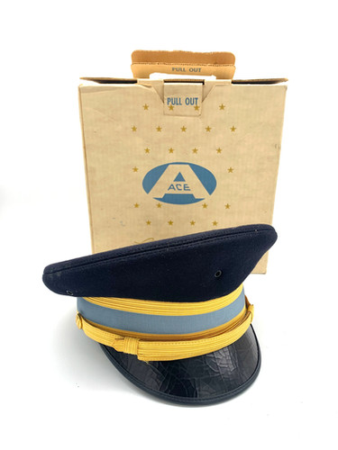 US Army Infantry Officer Dress Blue Cap, Vietnam | Foxhole Militaria