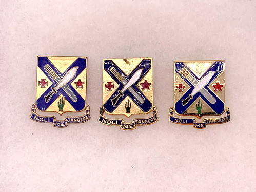 US Army 2nd Infantry Regiment DUI Crests, Cold War | Foxhole Militaria