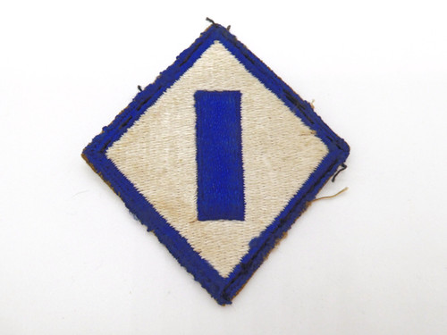 Original WWII U.S. Army 1st Service Command Patch | Foxhole Militaria