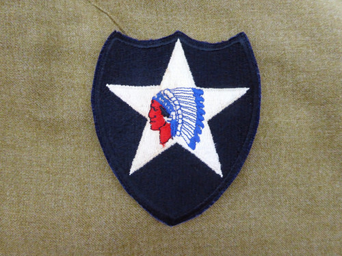 Original U.S. 2nd Infantry Division Patch, Korea | Foxhole Militaria