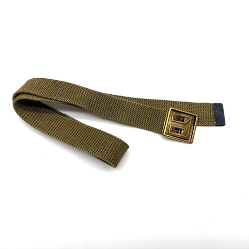 US Army Web Belt, Open Face Buckle, WWII | Foxhole Militaria