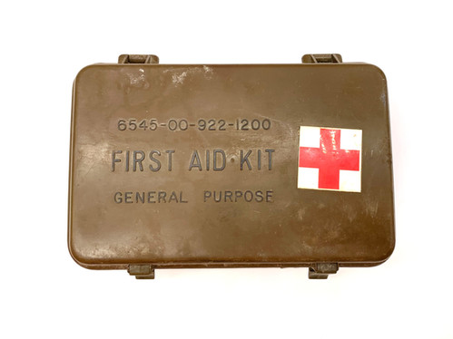 USGI First Aid Kit With Contents, Cold War | Foxhole Militaria