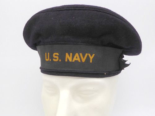 US Navy Flat Cap, WWII | Foxhole Militaria