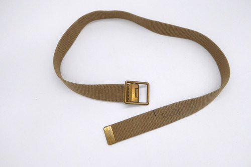 Original WWII Belt with Open Face Buckle | Foxhole Militaria