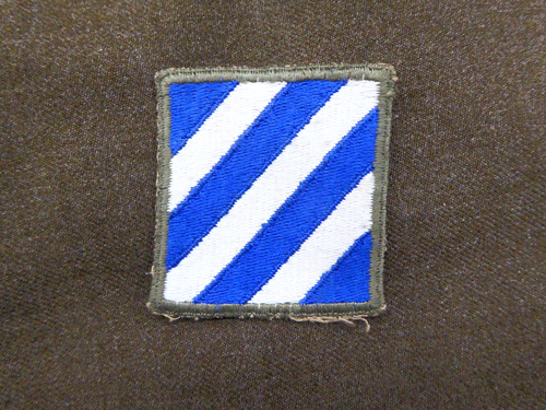 Original WWII US Army 3rd Infantry Division Patch | Foxhole Militaria