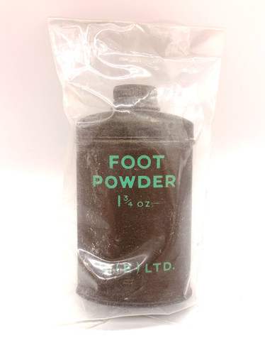 British Army Foot Powder, WWII | Foxhole Militaria