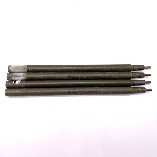 US Army Tent Poles, 4 Each, WWII | Foxhole Militaria