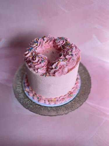 Mini Celebration Cake | Das Makes Cakes