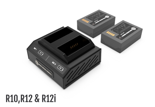 2 BAY R10/R12 BATTERY CHARGER - KIT | GradeControlProducts
