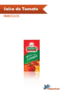 Salsa de Tomate Marcellos | FhalconFood