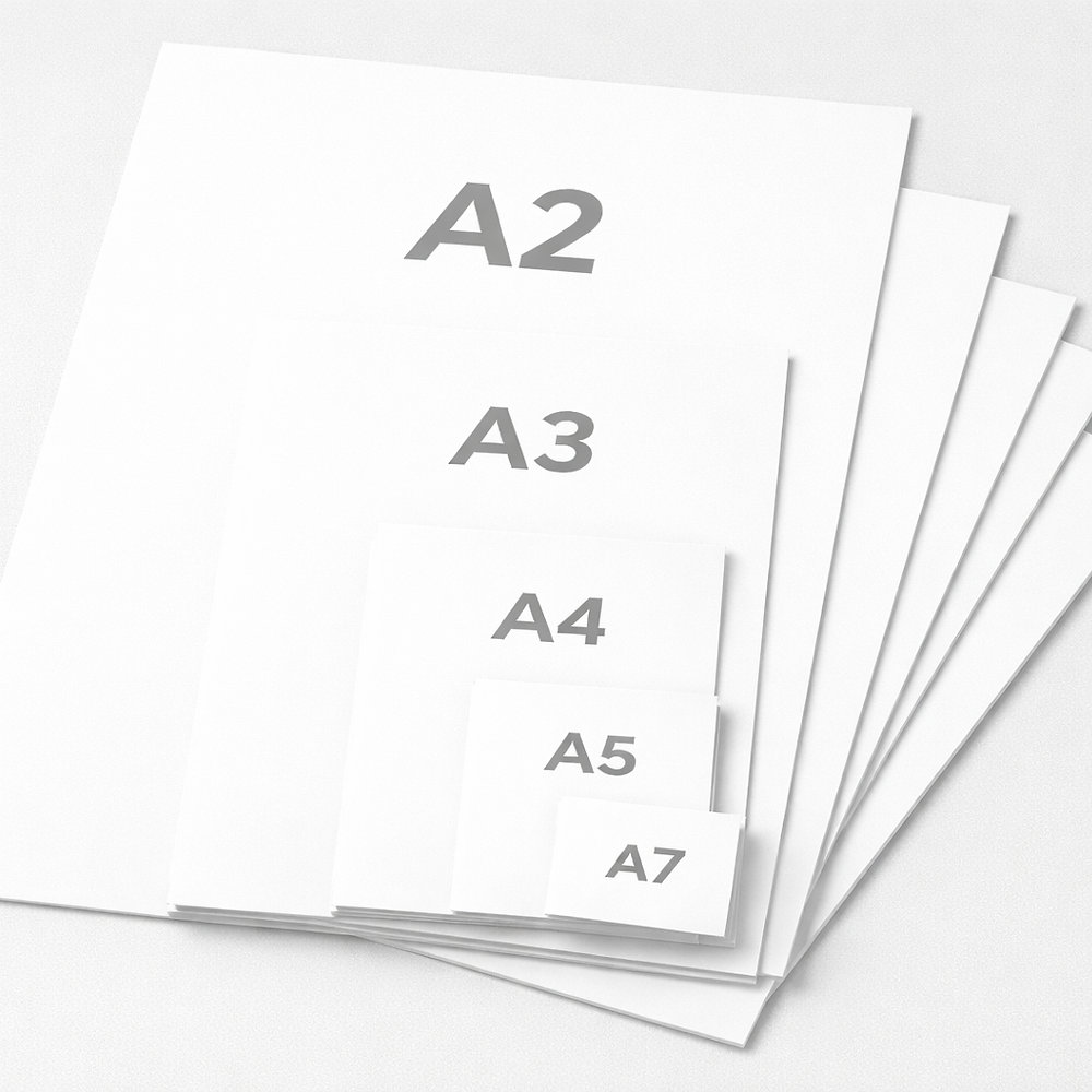 Know Your Paper Size & Types of Printing