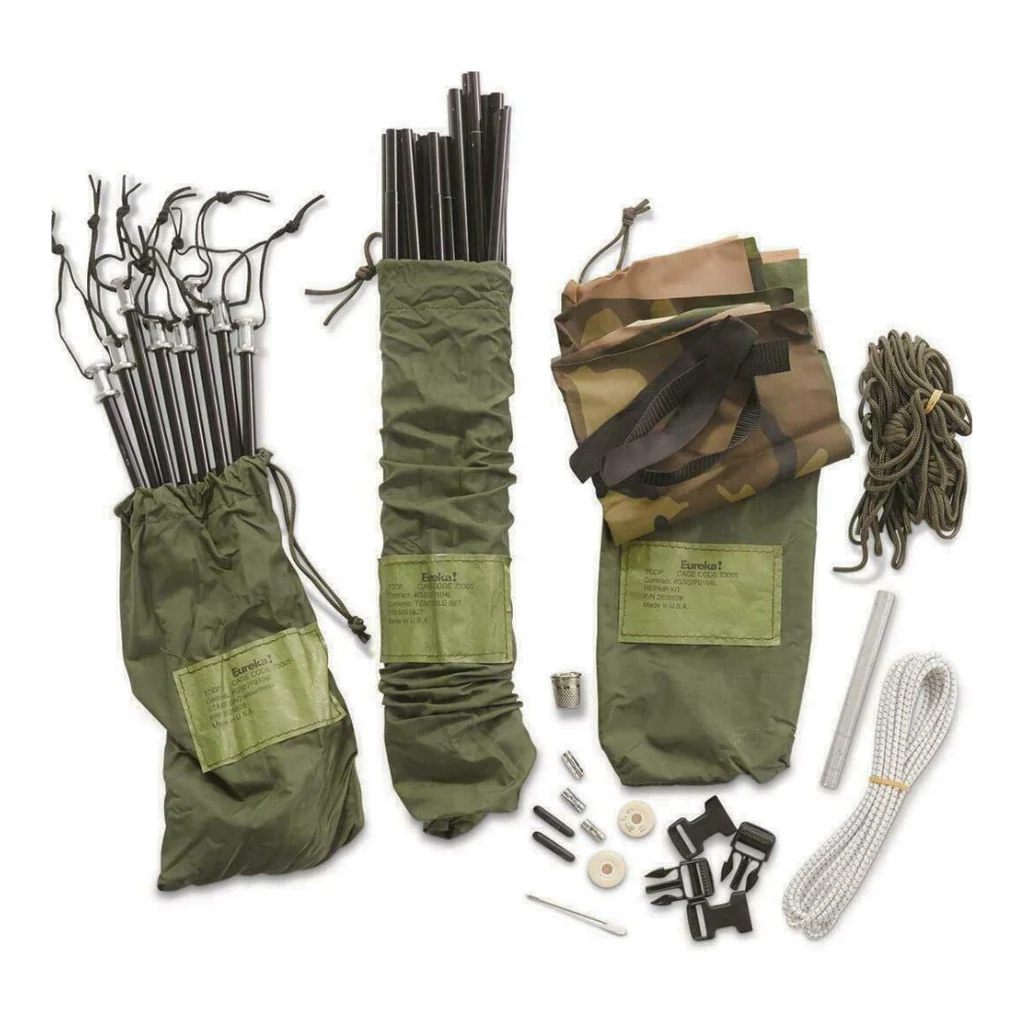 USGI M81 Woodland One Person Combat Tent | MI Military Supply