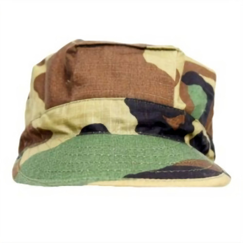 USGI Woodland 2-Ply Utility BDU Cap (Size 7 3/8) | MI Military Supply