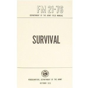 Survival Field Manual | Michigan Military Supply