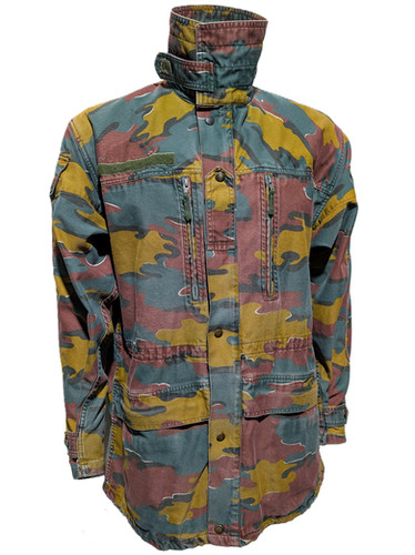 Belgian Military Issue M90 “Jigsaw” Camo Field Jacket - Large ...