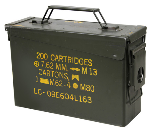 USGI .30 Cal Ammo Can | Michigan Military Supply