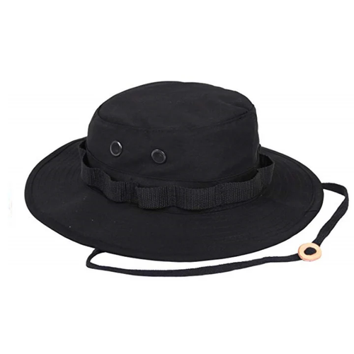 GI Style Boonie Hat -Khaki/Black | Michigan Military Supply