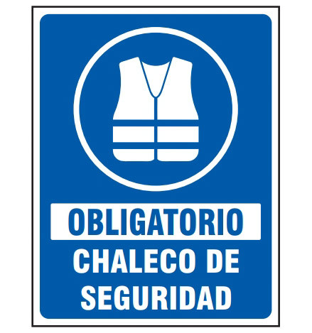 Material en estireno calibre 40 *Medida de norma* | SEÑALAMIENTOS ICONO