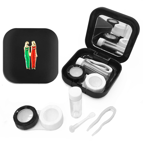 Mother & Daughter Contact Lens Case | Gifting Queen