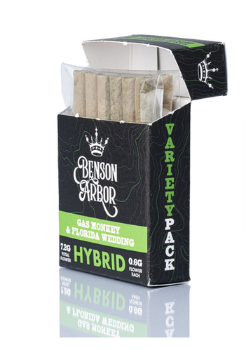 Benson Arbor - Gas Monkey & Florida Wedding - Hybrid - 12 Pack Prerolls ...