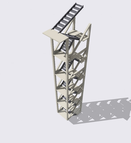STL. File ships staircase 1:50 scale | Orion Mouldings