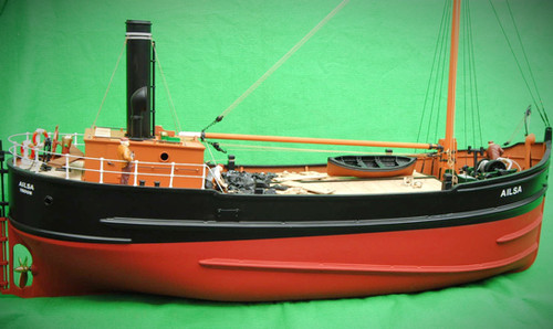 Clyde puffer model boat kit | Orion Mouldings