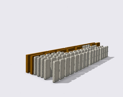 STL. file Doors and Vents for 1:50 scale | Orion Mouldings